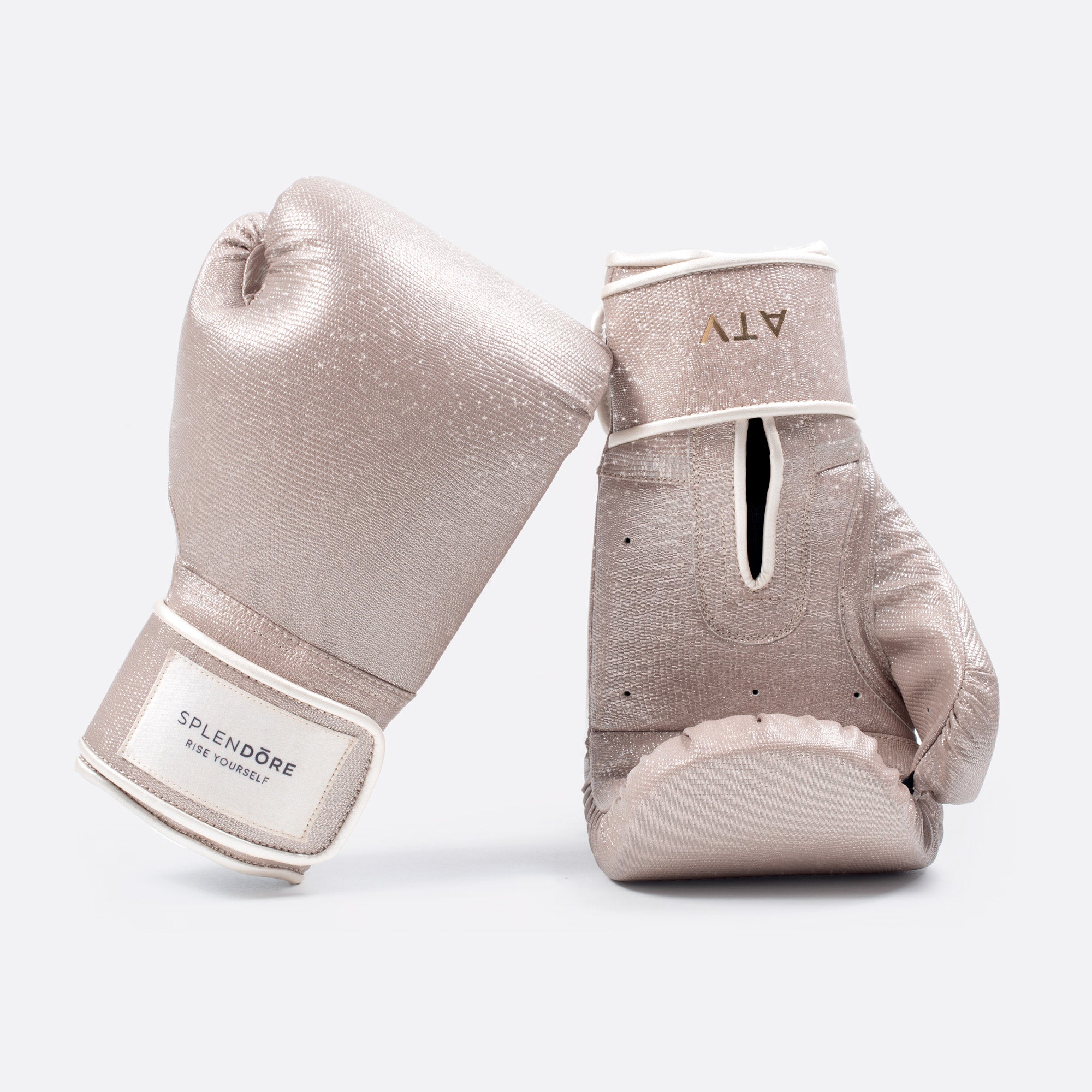 Guantes de box sintético para mujer brillantes | Splendore | Splendore